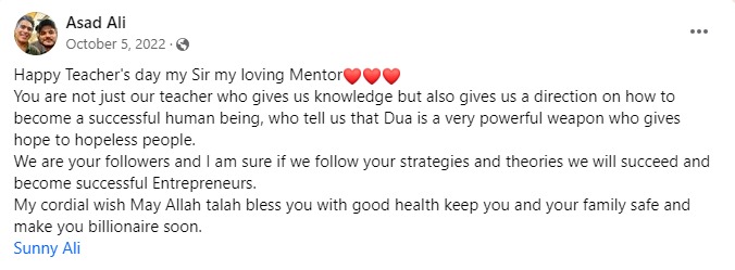 1-1 Consultation with Sunny Ali - Ask Sunny Ali